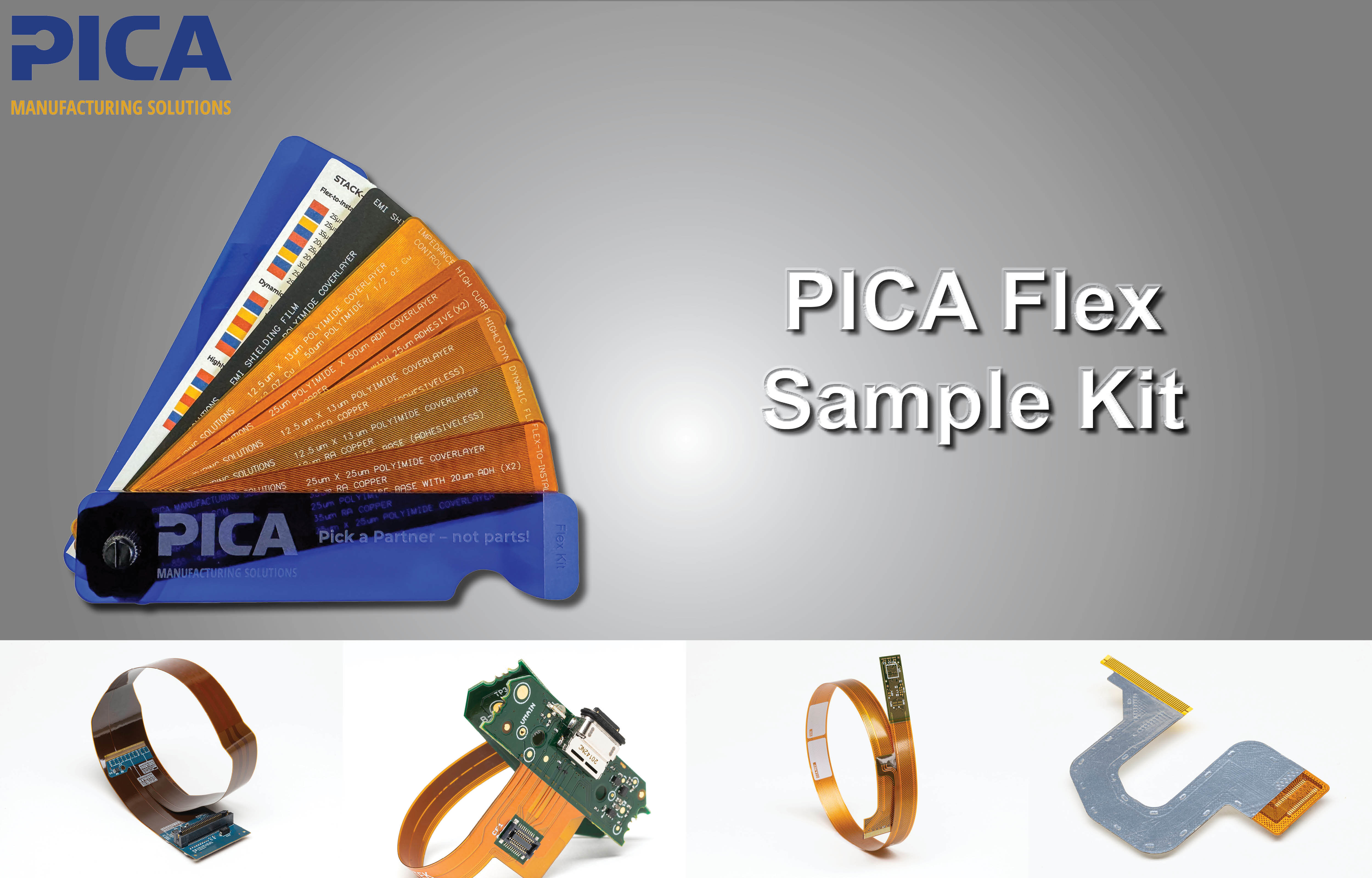 Explore Flexible Circuit Design with the PICA Flex Sample Kit